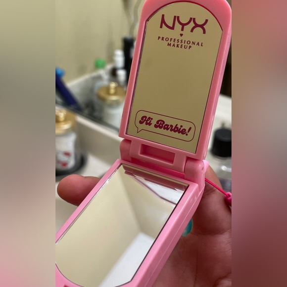 NYX | Accessories | Barbie Flip Phone Mirror | Poshmark